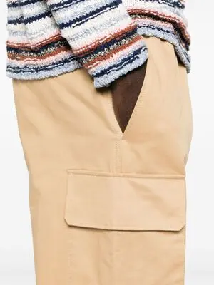 Marni Mid-rise Cargo Trousers - Yellow