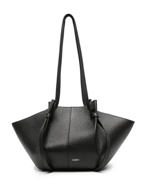 Yuzefi Mochi Leather Tote - Black