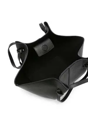 Yuzefi Mochi Leather Tote - Black