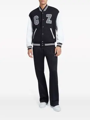 GIUSEPPE ZANOTTI Sleeveless Varsity Jacket
