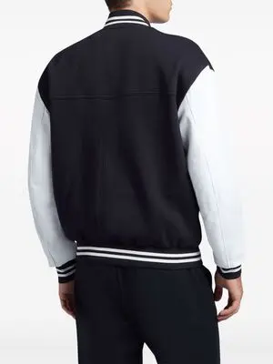 GIUSEPPE ZANOTTI Sleeveless Varsity Jacket