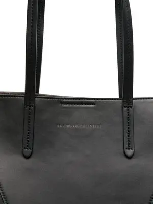 Brunello Cucinelli Leather Tote Bag