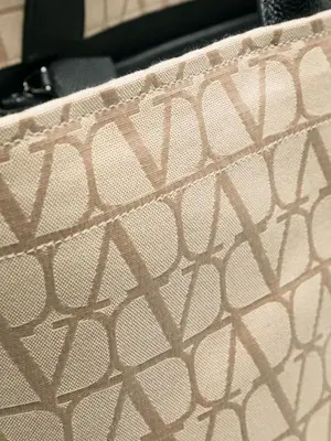 Valentino Garavani Toile Iconographe Canvas Tote Bag