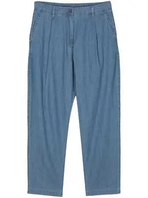Aspesi Chambray Tapered Trousers