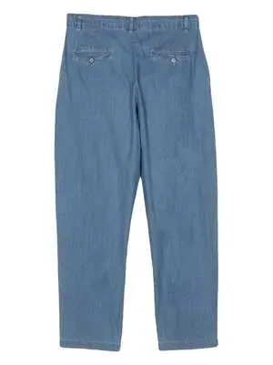Aspesi Chambray Tapered Trousers