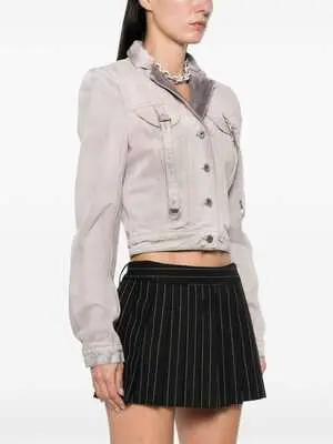 Off-White Cotton Denim Jacket