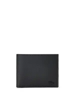 Lacoste Logo-appliqué Bifold Wallet - Black