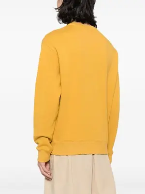 Maison Kitsuné Cotton Racing Fox Sweatshirt - Yellow