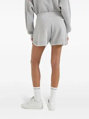 Brunello Cucinelli Metallic-threading Shorts