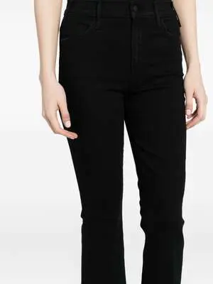 MOTHER Cropped Flared Jeans