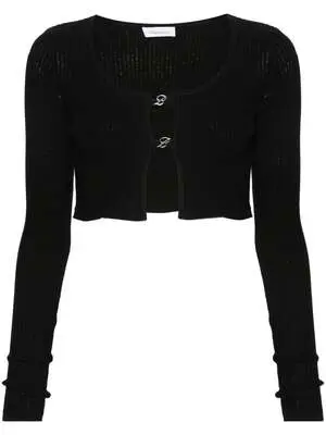 Blumarine Button Cardigan - Black