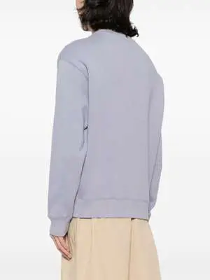 Maison Kitsuné Racing Fox Cotton Sweatshirt - Blue