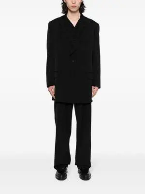 Yohji Yamamoto Single-breasted Wool Jacket