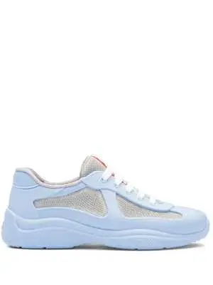 Prada Color Blocked Sneakers For Men