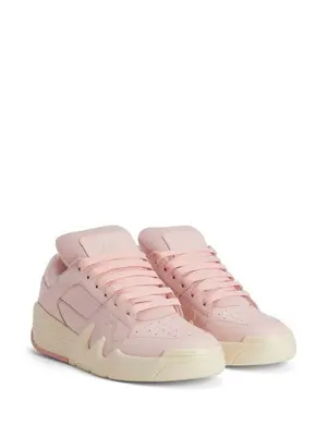 GIUSEPPE ZANOTTI Talon Leather Sneakers - Pink