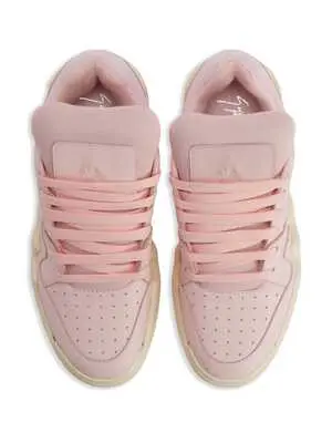 GIUSEPPE ZANOTTI Talon Leather Sneakers - Pink