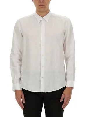 BOSS Linen Shirt - White
