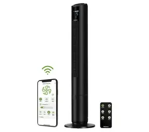 HOLMES 42' Smart Connect Wi-fi 5-speed Tower Fa N With Remote - One-color