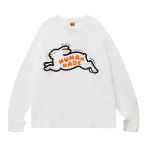 HUMAN MADE Rabbit Long-sleeve T-shirt - White