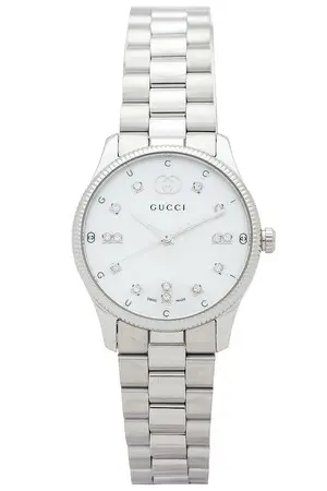 Gucci G-timeless Slim Watch - Silver