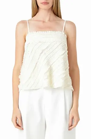 Endless Rose Ruffle Sleeveless Top
