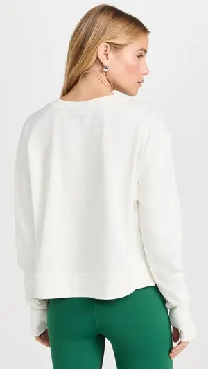 Sweaty Betty After Class Crop Sweater