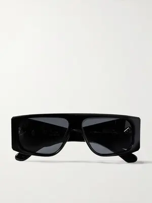JACQUES MARIE MAGE Cliff D-frame Sunglasses - Black