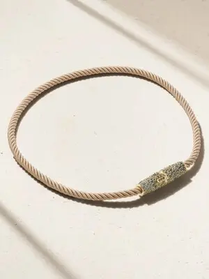 EMILY P. WHEELER Recycled And Silk Sapphire Bracelet