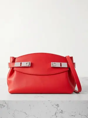 FERRAGAMO Hug Small Embellished Shoulder Bag