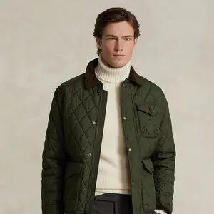 Ralph Lauren The Beaton Quilted Jacket Company Olive
