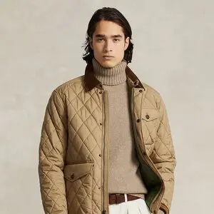 Ralph Lauren The Beaton Quilted Jacket Desert Khaki