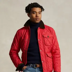 Ralph Lauren The Beaton Quilted Jacket Rl2000 Red