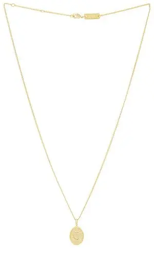 TWO JEYS Midnight Necklace In Metallic Gold