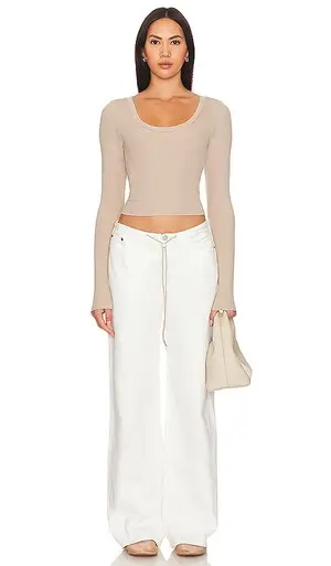 Still Here Cool In White Jeans - Milk