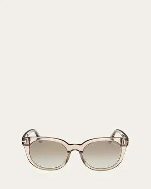 TOM FORD TOM FORD Butterfly Sunglasses Light Brown