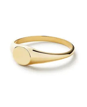 ANA LUISA 10k Signet Ring - Gold