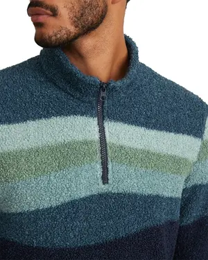 Marine Layer Colorblocked Sherpa Pullover