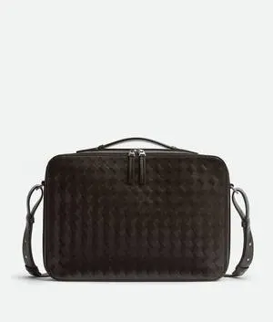 Bottega Veneta Getaway Slim Briefcase Fondant