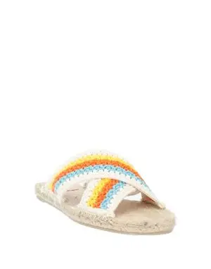 CastaÑer Knitted Espadrille Sandals - Azure