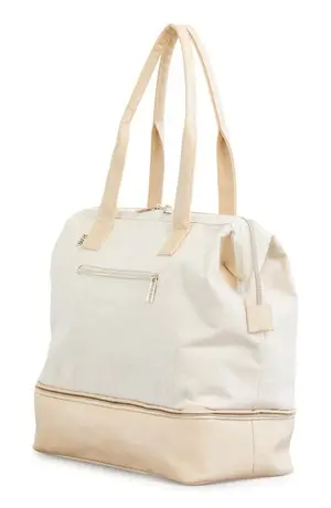 BEIS The Convertible Mini Weekend Travel Bag - Beige