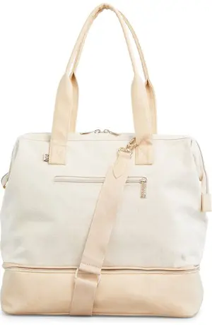 BEIS The Convertible Mini Weekend Travel Bag - Beige