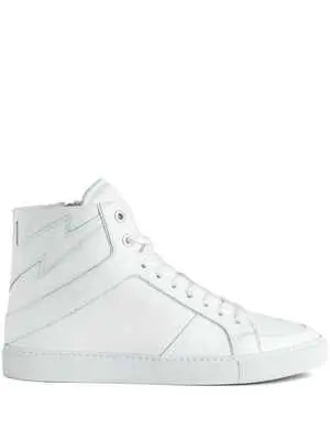 Zadig&Voltaire Leather High-top Sneakers