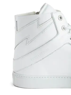 Zadig&Voltaire Leather High-top Sneakers