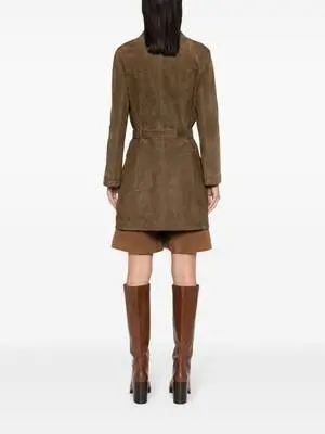 TOM FORD Suede Leather Coat