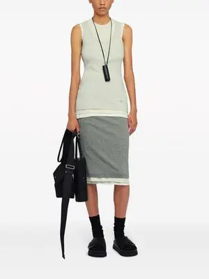 JIL SANDER Layered Tank Top - Grey