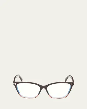 TOM FORD Cat-eye Blue Blocking Glasses - Dbrno