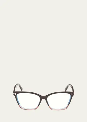 TOM FORD Cat-eye Blue Blocking Glasses