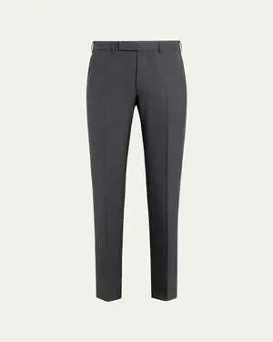 Zegna High Performance Flat-front Trousers