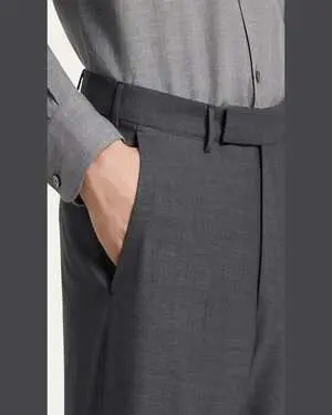 Zegna High Performance Flat-front Trousers