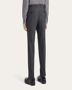 Zegna High Performance Flat-front Trousers